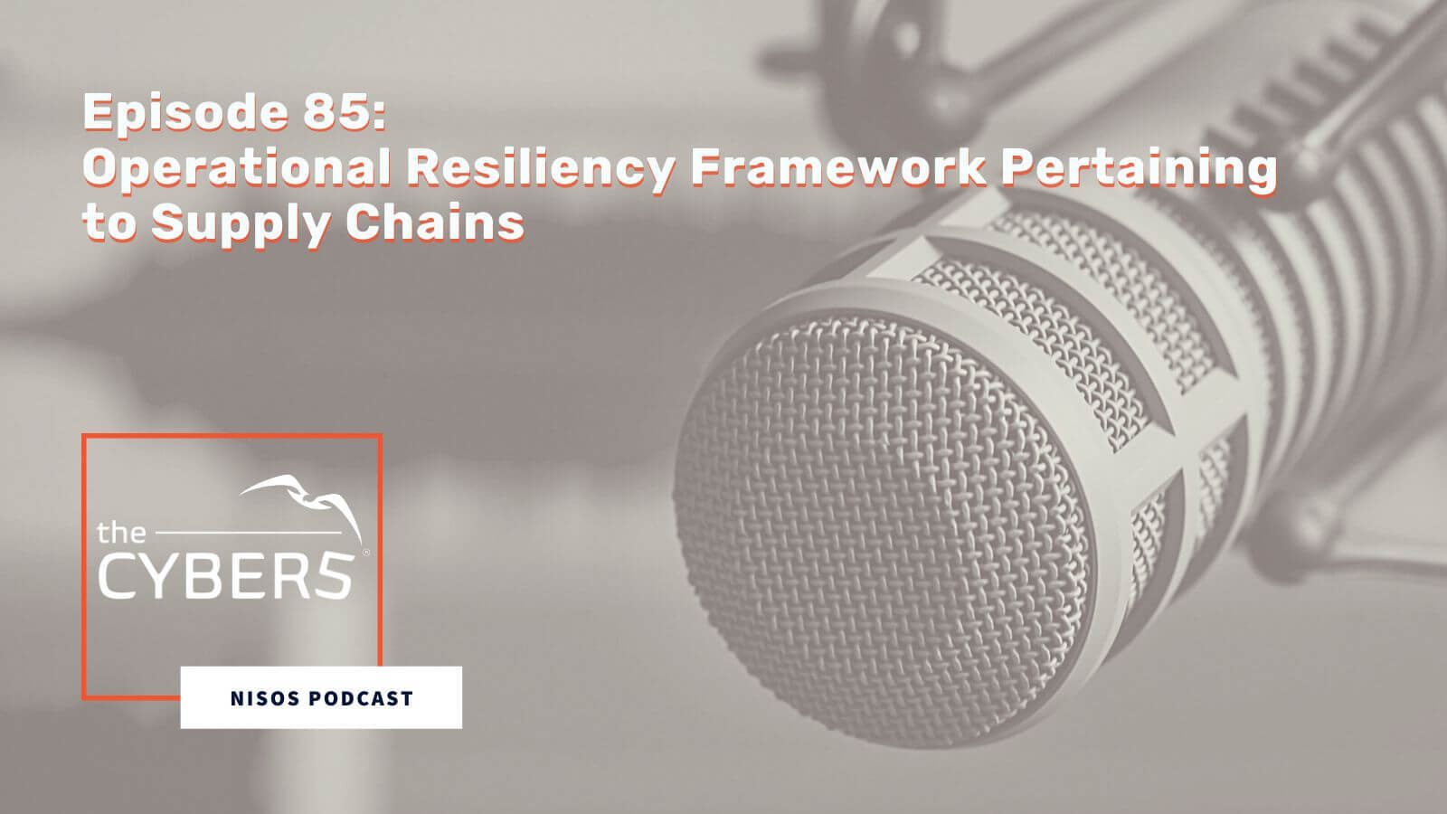 Operational Resiliency Framework Pertaining to Supply Chain