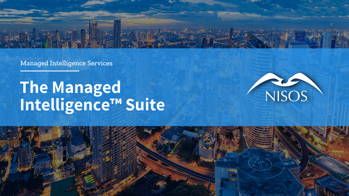 The Managed Intelligence™ Suite - Nisos