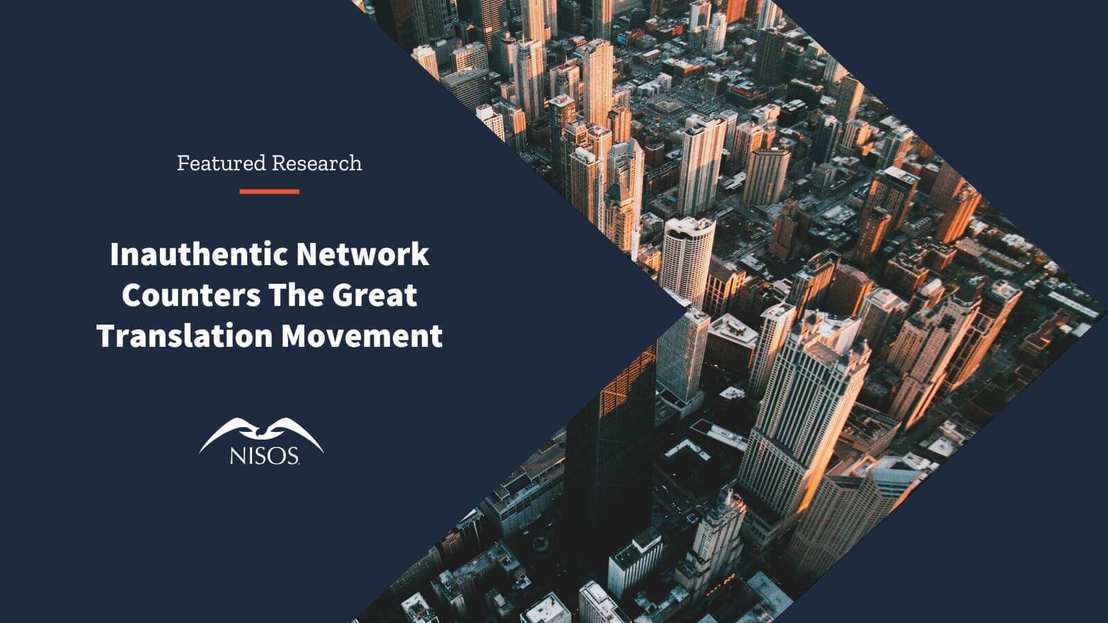 Inauthentic Network Counters The Great Translation Movement